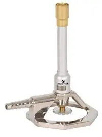 The difference between Robert Bunsen's burner and a gas stove